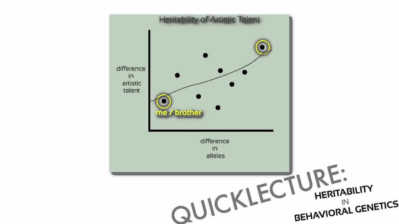 Biology: Heritability in Behavioral Genetics - YouTube