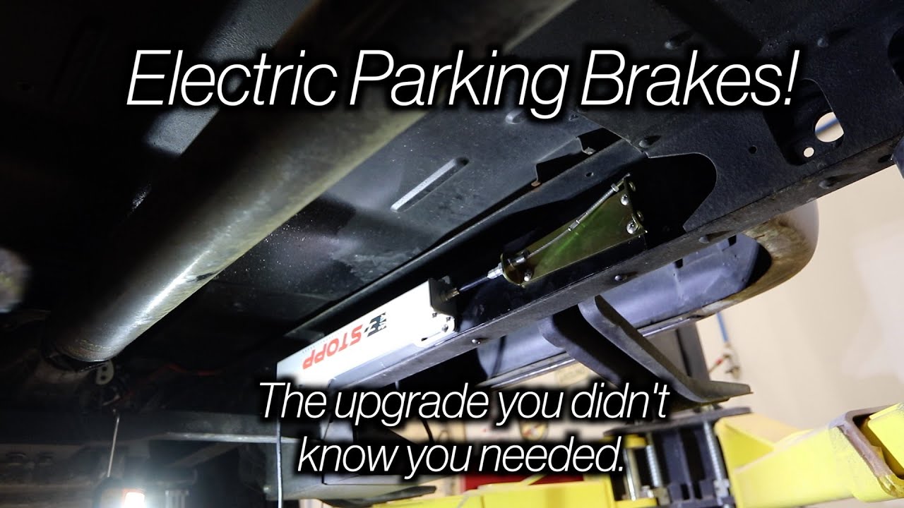 11.5- E-Stopp Parking Brake Install - YouTube