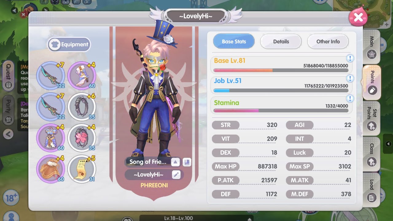 My build for lord knight crit rox | Ragnarok xnext generation. - YouTube