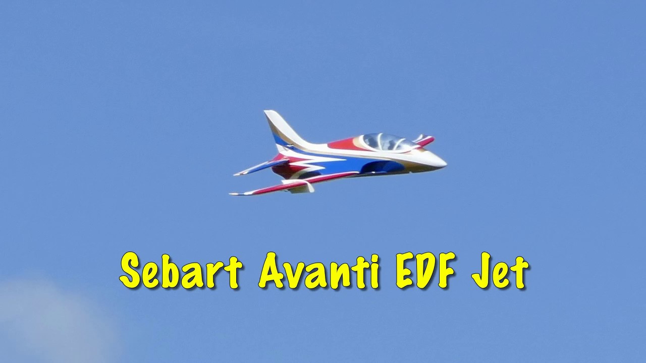 Sebart Avanti EDF Model Jet - YouTube