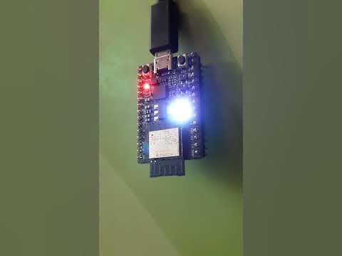Single LED Blink Use-case with Espressif Systems' ESP32-C3-DevKITM-1 on ESP-IDF. - YouTube