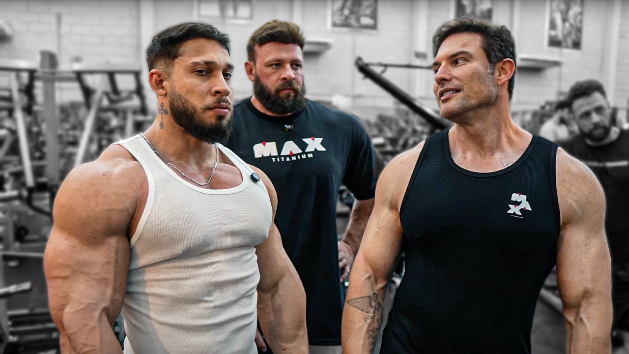 RAMON E MUZY TREINARAM PEITO JUNTOS - YouTube