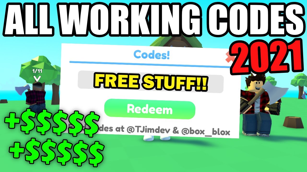 All Working Codes 2021 | Roblox Timber! - YouTube