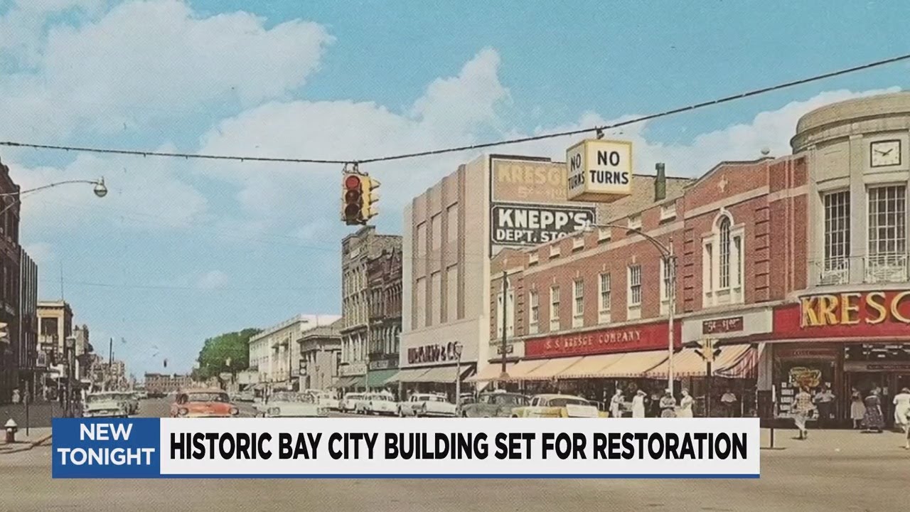 Historic Bay City building set for restoration - YouTube