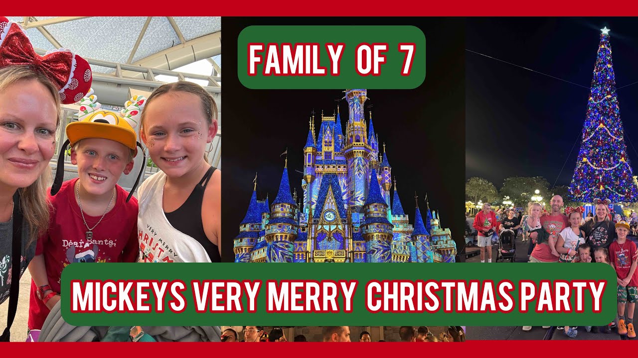 Come to our very FIRST Mickeys Very Merry Christmas Party! - YouTube