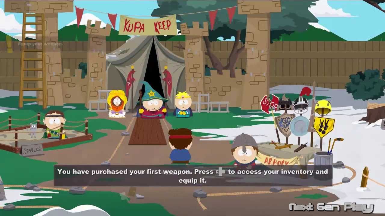 Southpark The Stick Of Truth Uncensored Gameplay Walkthrough Part 1