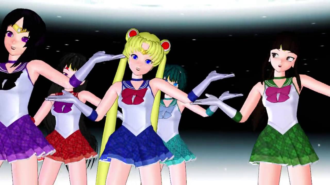 [MMD: Sailor Moon] Renai Circulation - YouTube