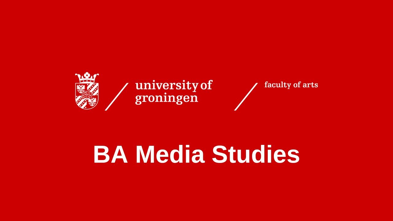 BA Media Studies | Faculty of Arts | University of Groningen - YouTube