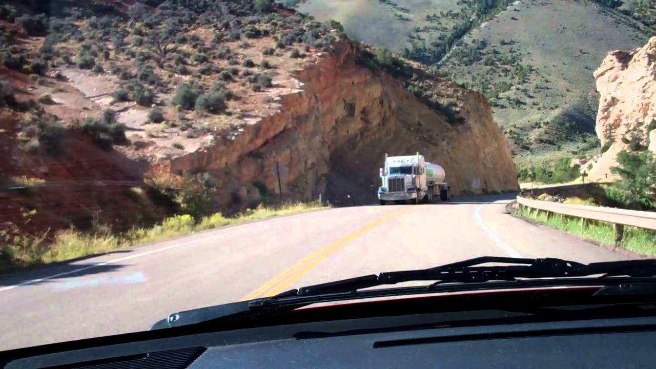 Highway 44 Near Flaming Gorge Manila Utah - YouTube