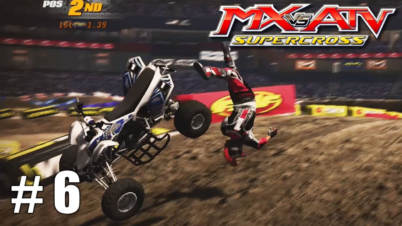 MX vs. ATV Supercross - Xbox 360 / Ps3 Gameplay Playthrough Career PART ...