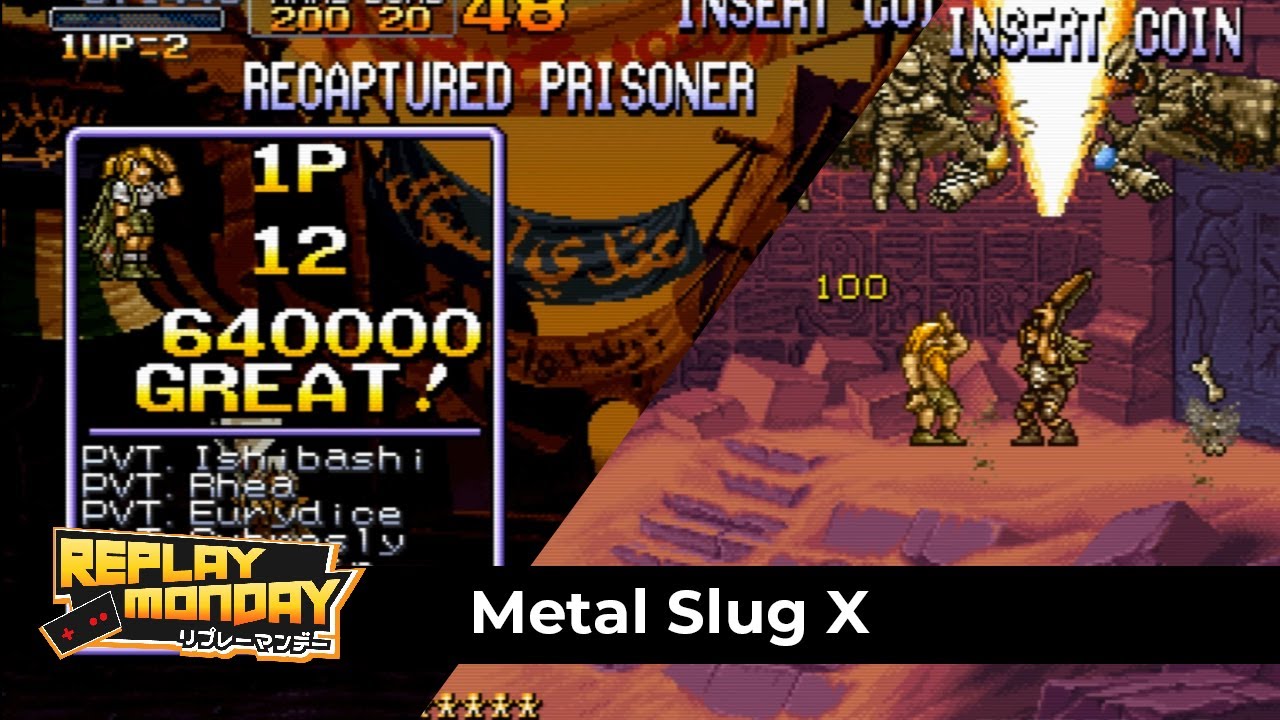 Maen Tanpa Mati - Metal Slug X (Neo Geo) - Replay Monday - YouTube