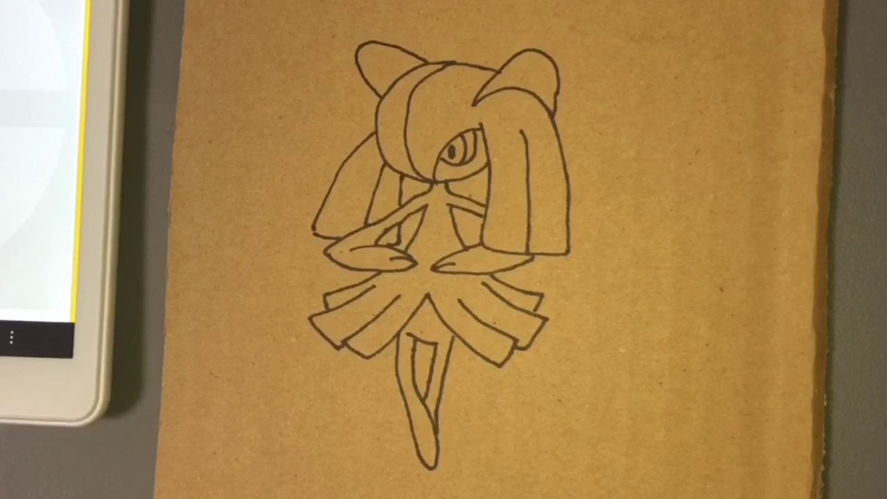 How To Draw Kirlia キルリア 虹パパ #52【pokemon】 - YouTube