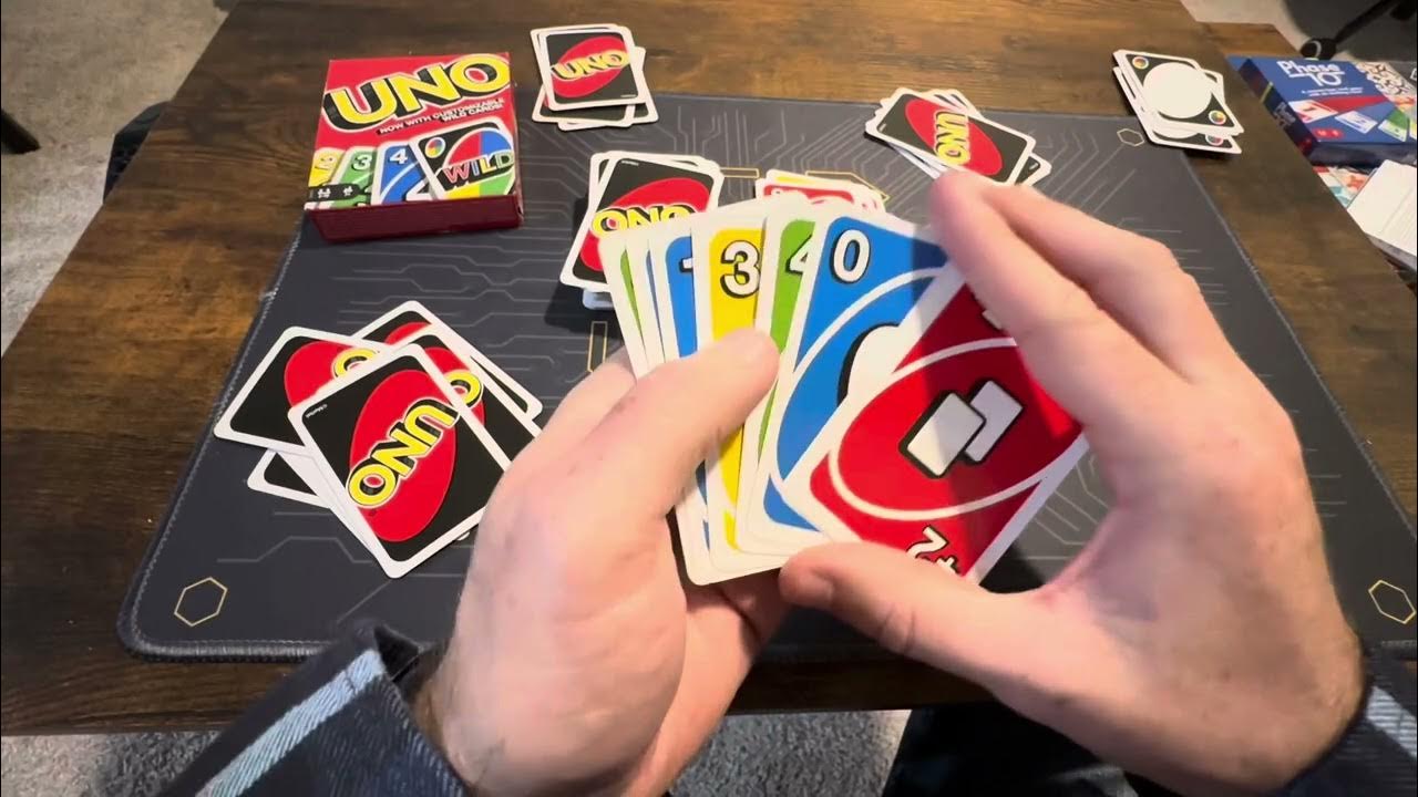 How To Play UNO The Card Game - YouTube