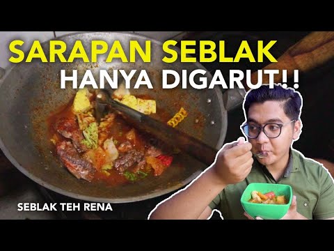 SEBLAK TEH RENA, SARAPAN PAGI PAKE SEBLAK? CUMAN DI GARUT | JAJANAN ...