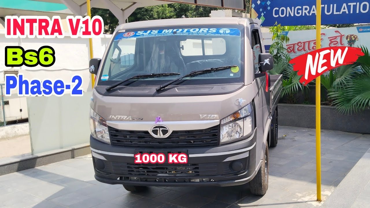 प्रति किलोमीटर | New Tata Intra V10 BS6-Phase-2 | Tata Intra v10 ...