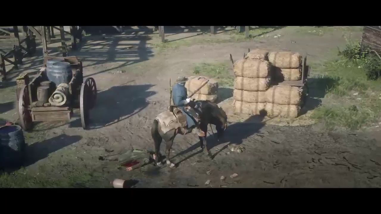 Major Marquis Warren From Hateful Eight on Rdr2 with the 10th - YouTube