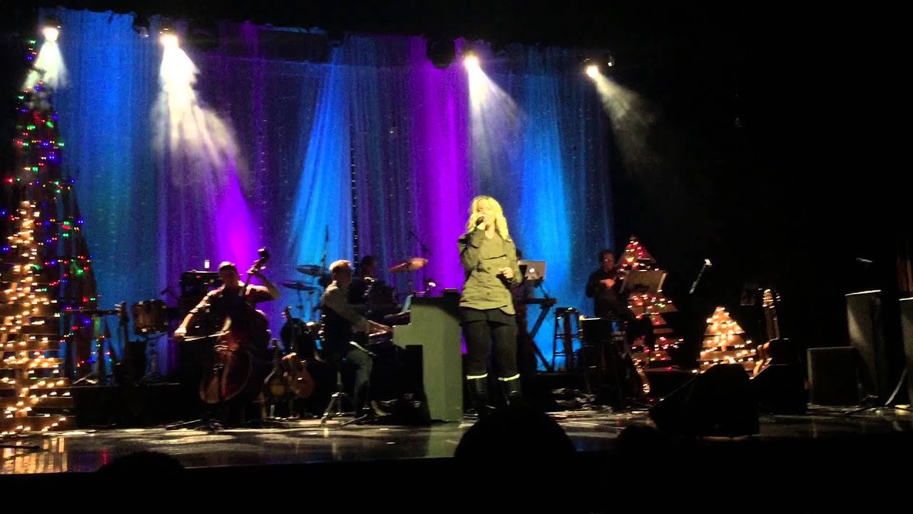 Jennifer Kinley Hughes sings O Holy Night at HopePark Christmas Eve ...