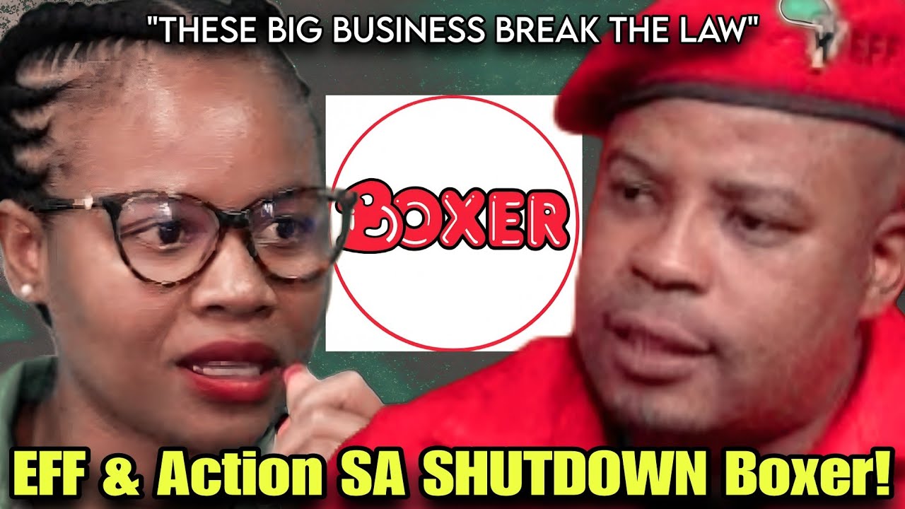 EFF & Action SA Tshwane BRUTALLY SHUTDOWN Boxer! - YouTube