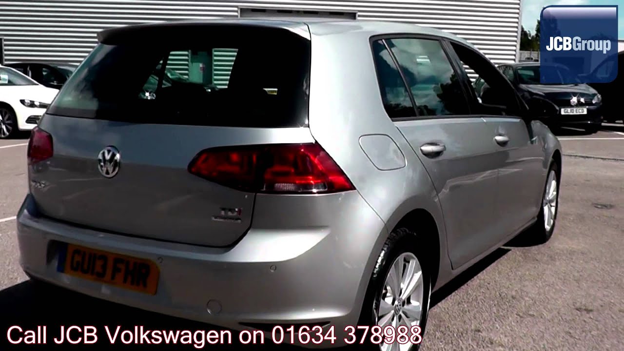 2013 Volkswagen Golf BlueMotion SE 1.6l Tungsten Silver Metallic ...