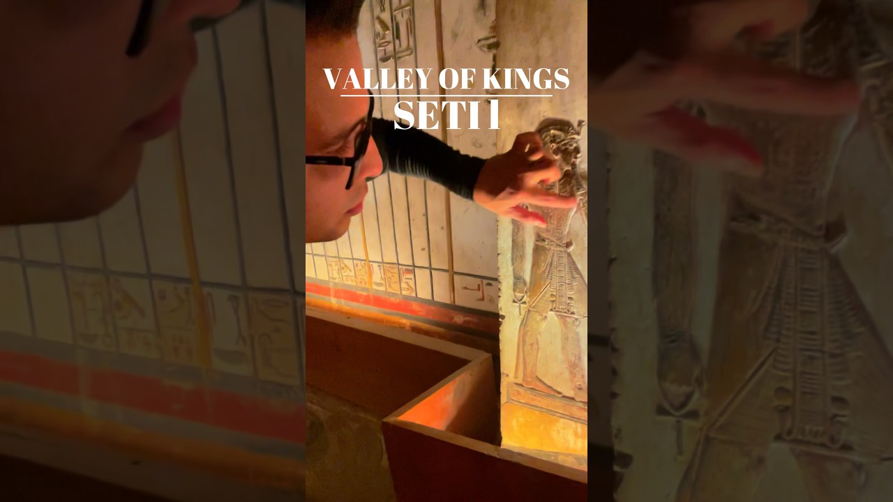 Tumba del Faraón Seti 1 #egipto #travel #traveling #egypt #pyramid # ...