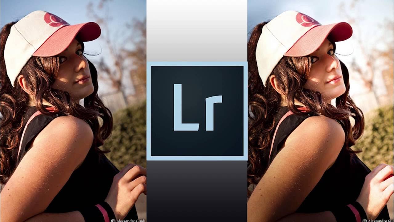 How to remove shadows on face in lightroom - YouTube