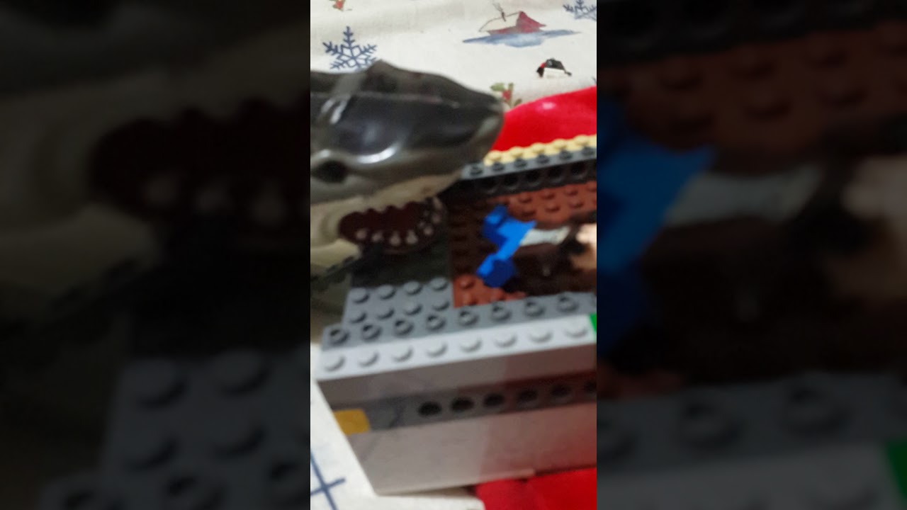 Jaws quint death (I accidentally tipped the phone) - YouTube