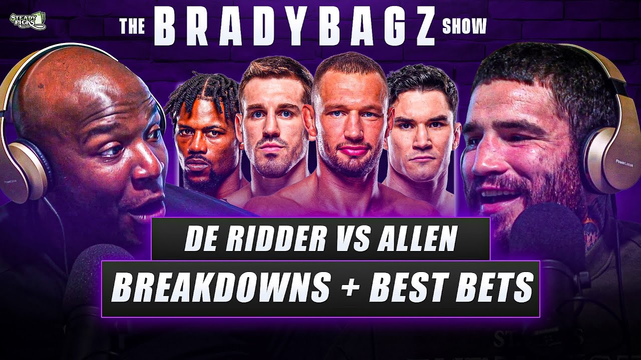 UFC De Ridder vs Allen | Breakdowns, Best bets & UFC Rio Recap With ...