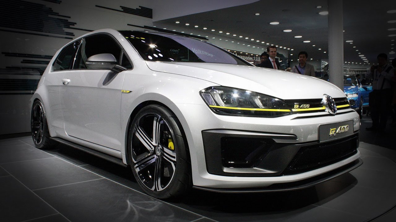 2015 Volkswagen Golf R400 Concept: 2014 Beijing Motor Show - YouTube