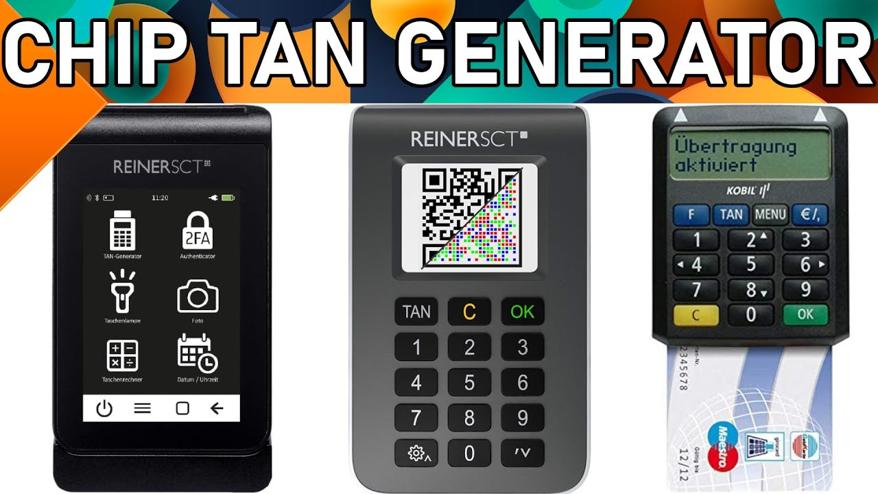 ᐅ CHIP TAN Generator Test 2023 | Beste CHIP TAN Generator - YouTube