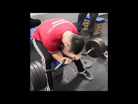 Zoloev 90 kg wrist curl training 2019
