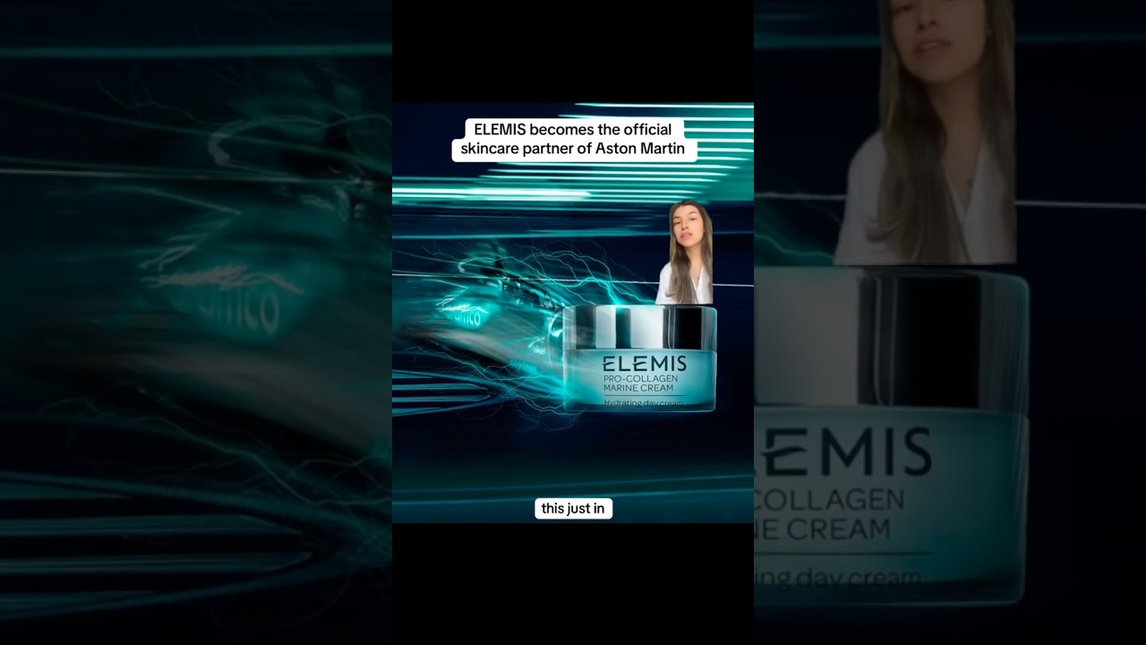 luxury skincare 🤝 Formula 1 #ELEMIS #astonmartinf1team #brandpartnerships - YouTube
