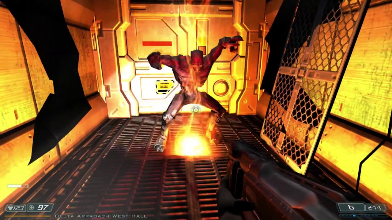 Doom 3 - Monorail - YouTube
