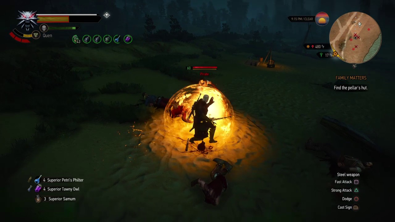 The Witcher 3: Wild Hunt Pirate Massacre - YouTube
