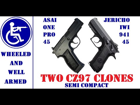 ASAI ONE PRO 45 vs. Jericho IWI 941 45acp - CZ97 Semi Compact Clones ...