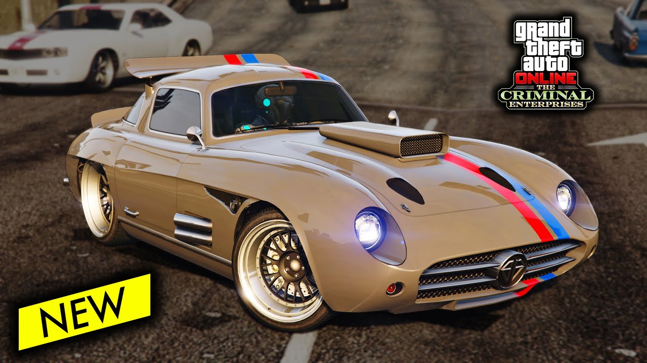 NEW Stirling GT Updated Customization GTA 5 Online | Mercedes 300SLR ...