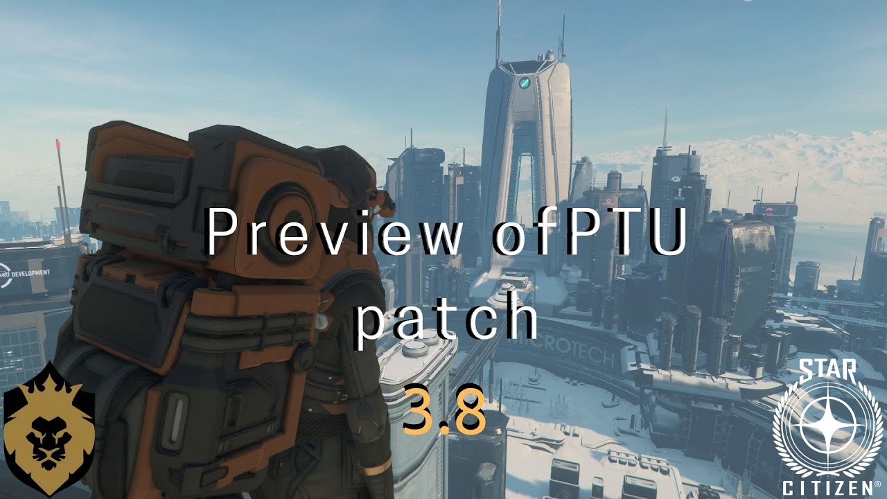 Preview of PTU Patch 3.8 - Star Citizen PTU - YouTube
