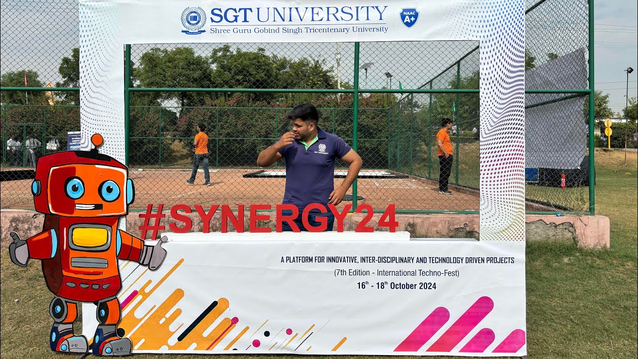 DAY ONE SYNERGY 2024 ||SGT UNIVERSITY - YouTube