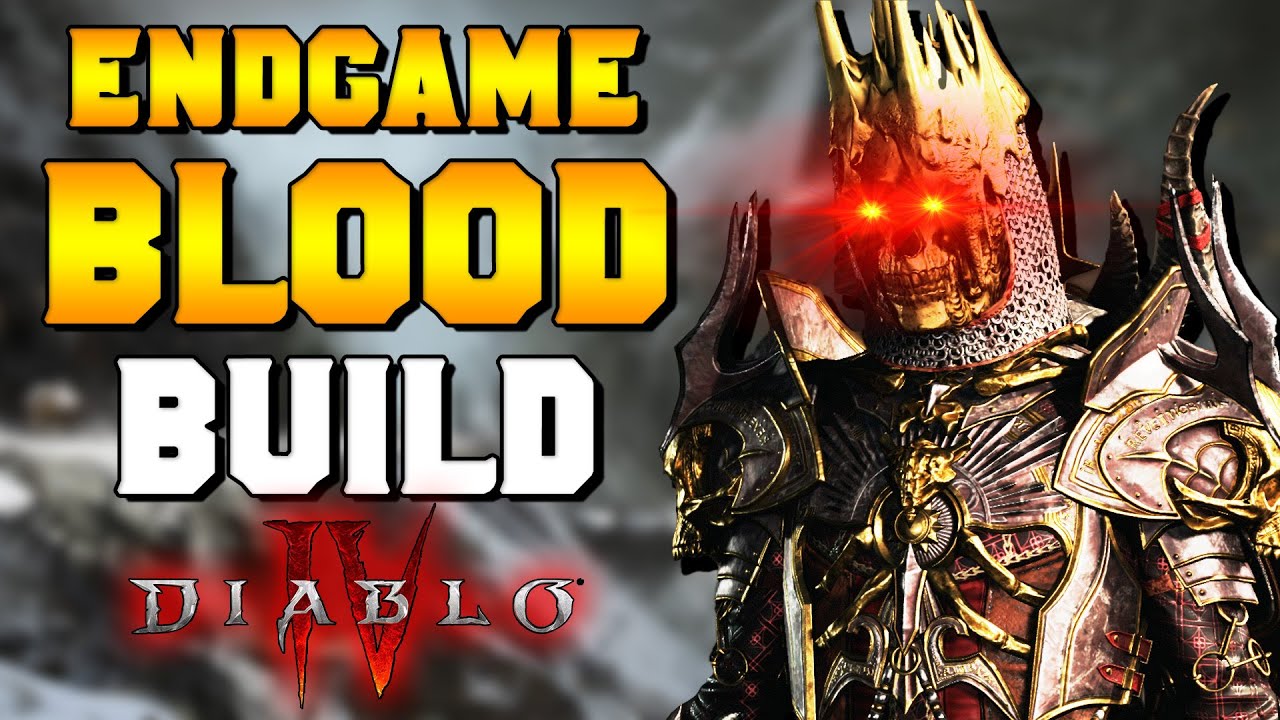 ULTIMATE VAMPIRE Endgame Blood Necromancer Build for Diablo 4 - YouTube