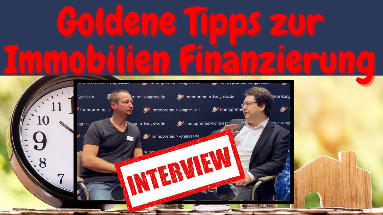 Immobilien Finanzierung - Goldene Tipps von Philipp Scharpf - Immotege ...