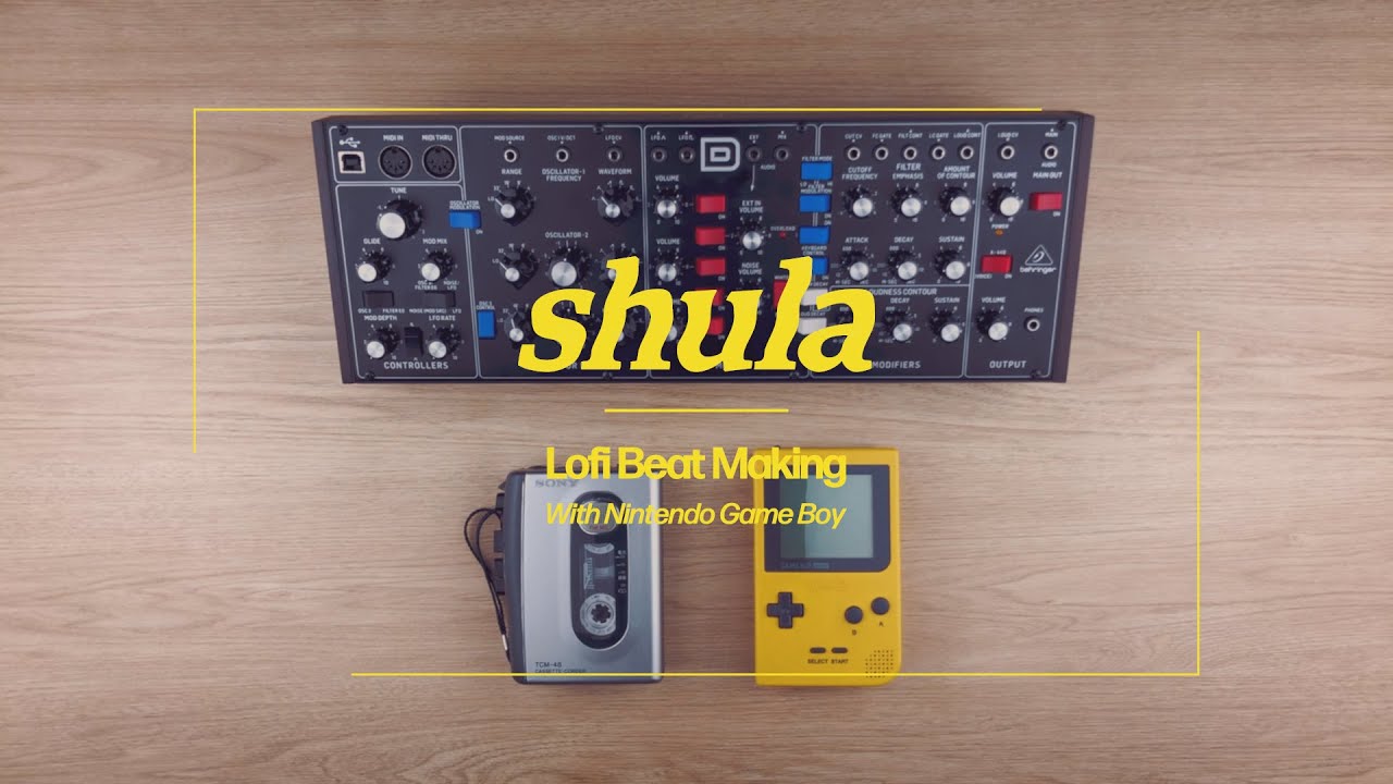 Lofi Beat Making | with Nintendo Game Boy - YouTube