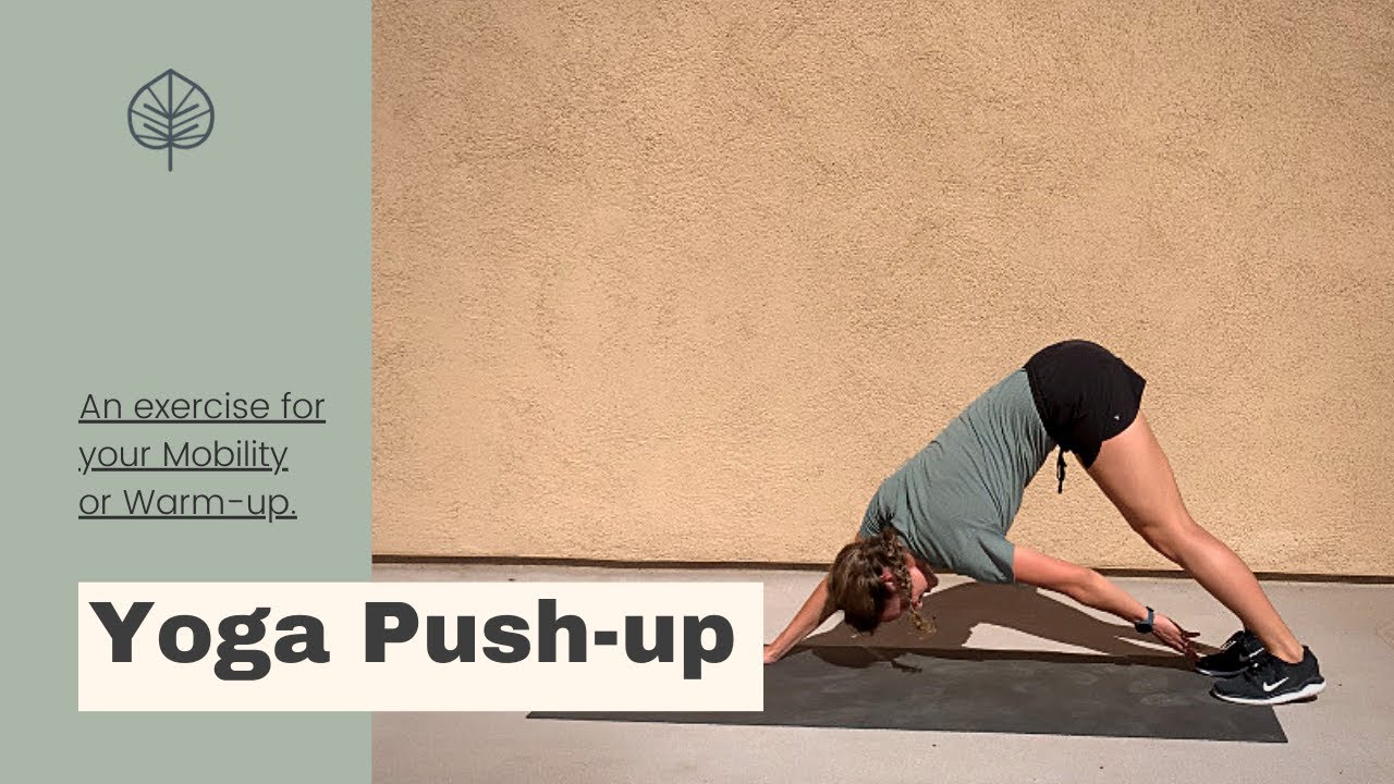 Yoga Push-up - YouTube