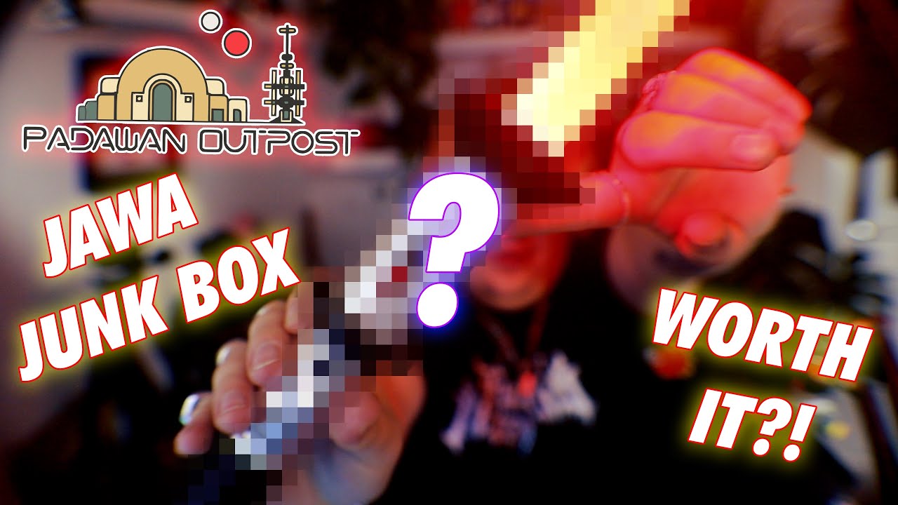 Padawan Outpost - Jumbo Jawa Junk Box :|: Unboxing and Review - YouTube