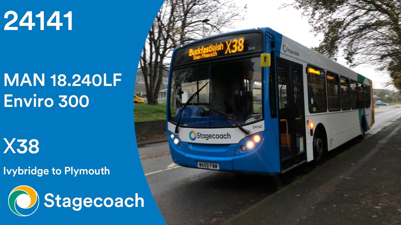MAN 18.240 Enviro 300 CUMMINS RETROFIT *Full Kickdown* - Stagecoach ...