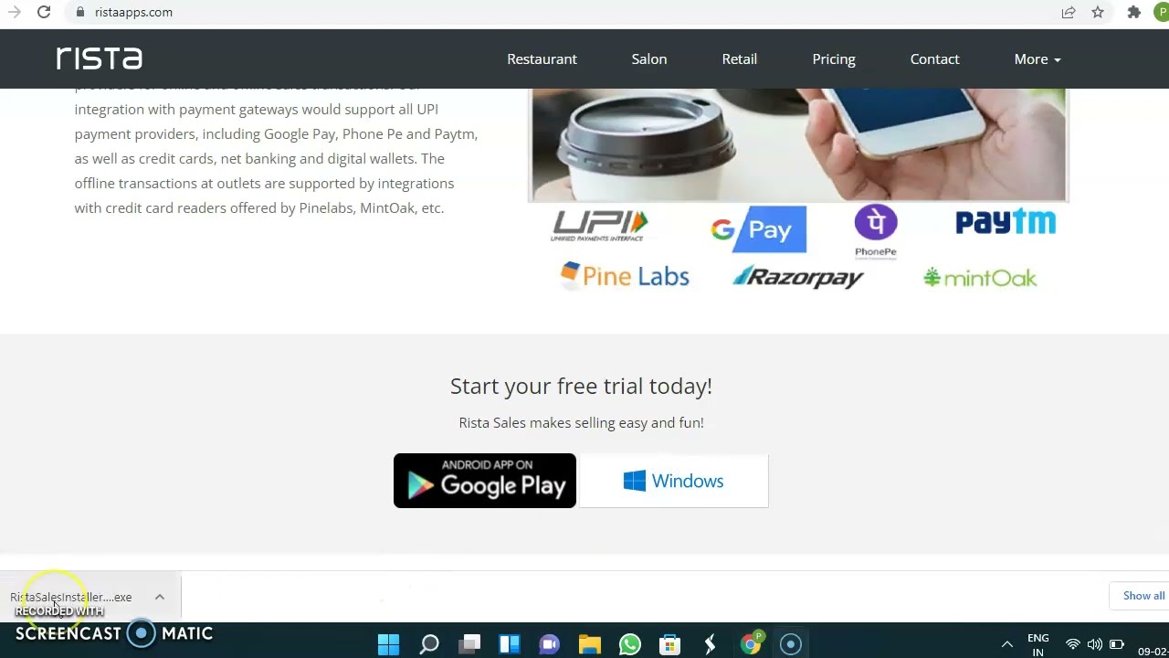 HOW TO INSTALL THE RISTA APPLICATION - YouTube