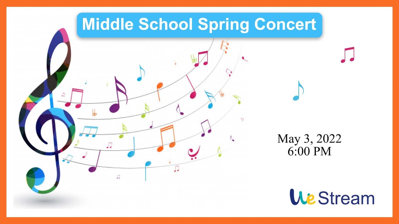 Middle School Spring Concert | May 3 - YouTube