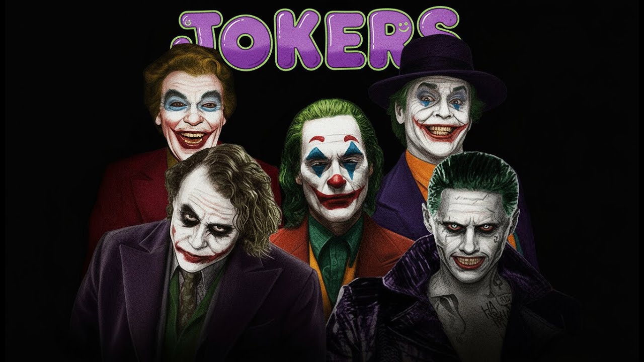 From Cesar Romero to Joaquin Phoenix: The Evolution of The Joker - YouTube