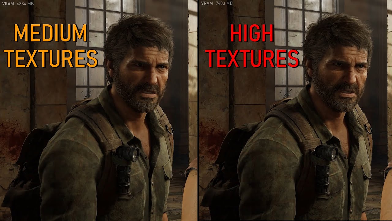 The Last of Us Part I 8GB VRAM High Textures Optimized settings - YouTube