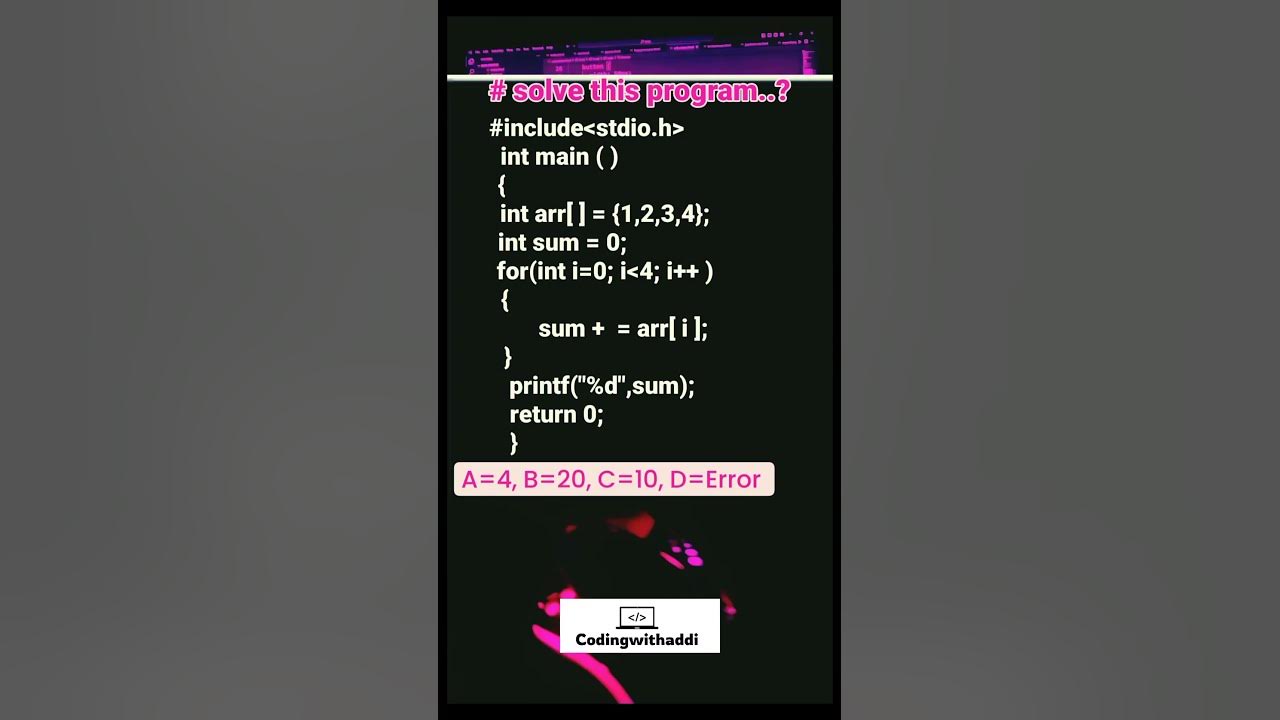 Solve The Problem Cprogramming Cpp Code Software Computerscience Clanguage Coder C Youtube