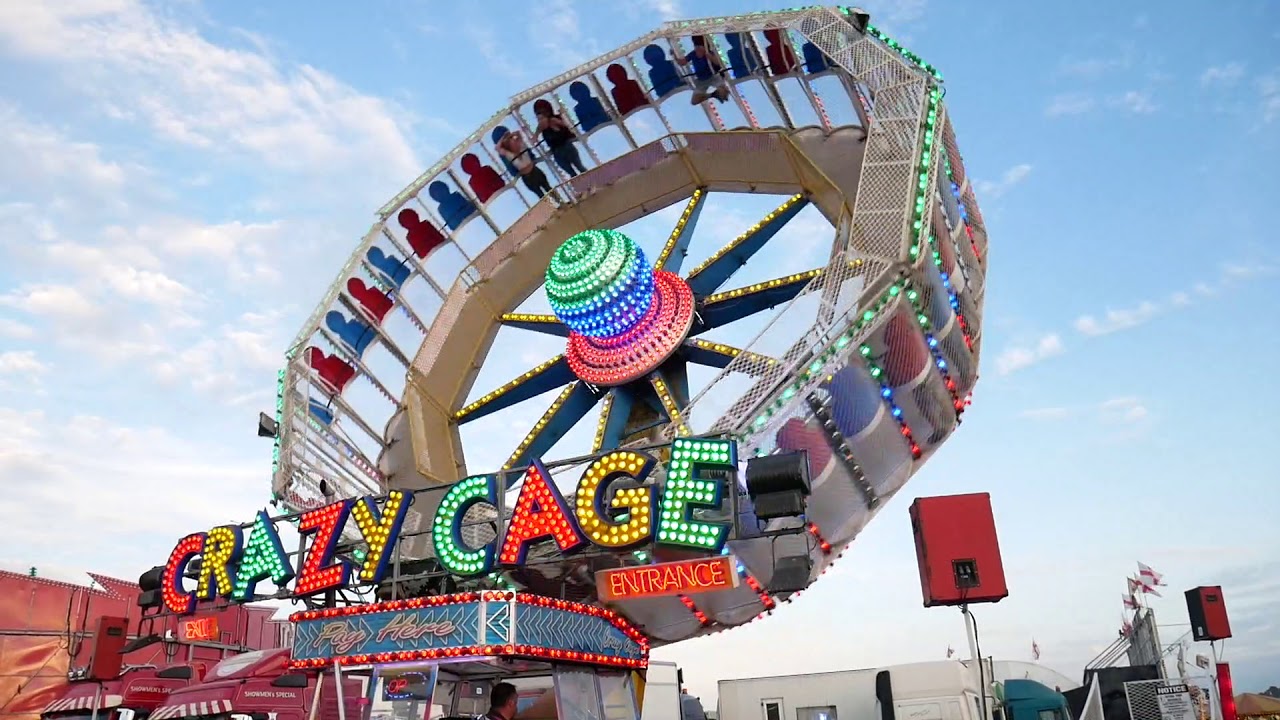 Crazy Cage - Stacey Squires @ Great Dorset Steam Fair 2019 - YouTube