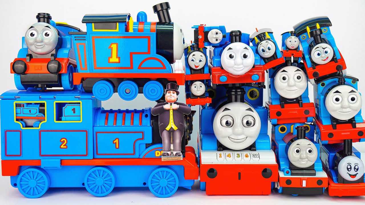 96 Minutes Satisfying with Unboxing Cute Thomas & Friends Toys ASMR ...